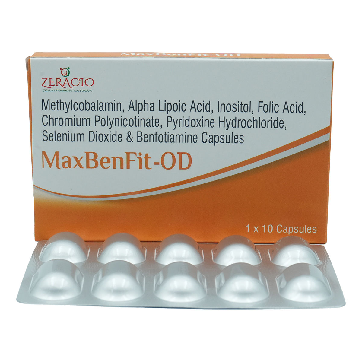 Maxbenfit-Od Capsule 10's Price, Uses, Side Effects, Composition ...
