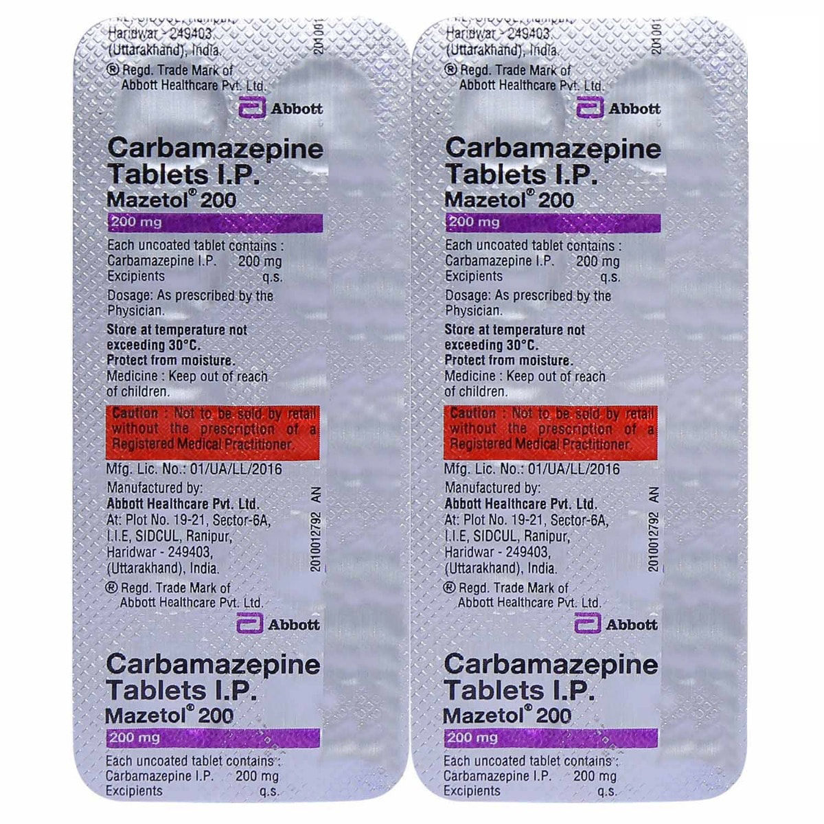 Mazetol 200 Tablet | Uses, Side Effects, Price | Apollo Pharmacy