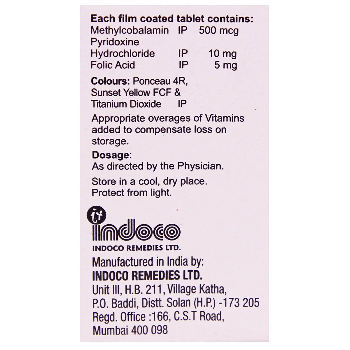 MCBM 69 Tablet 15's Price, Uses, Side Effects, Composition - Apollo ...