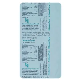 M Cobaren Forte Capsule | Uses, Side Effects, Price | Apollo Pharmacy