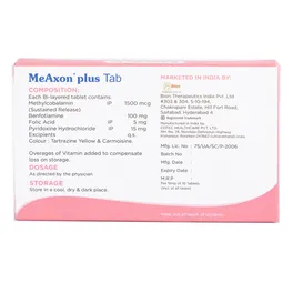 Meaxon Plus Tablet | Uses, Side Effects, Price | Apollo Pharmacy