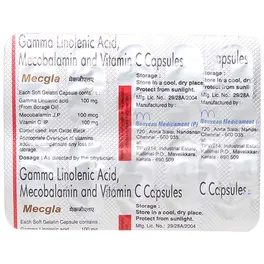 Mecgla Capsule | Uses, Side Effects, Price | Apollo Pharmacy