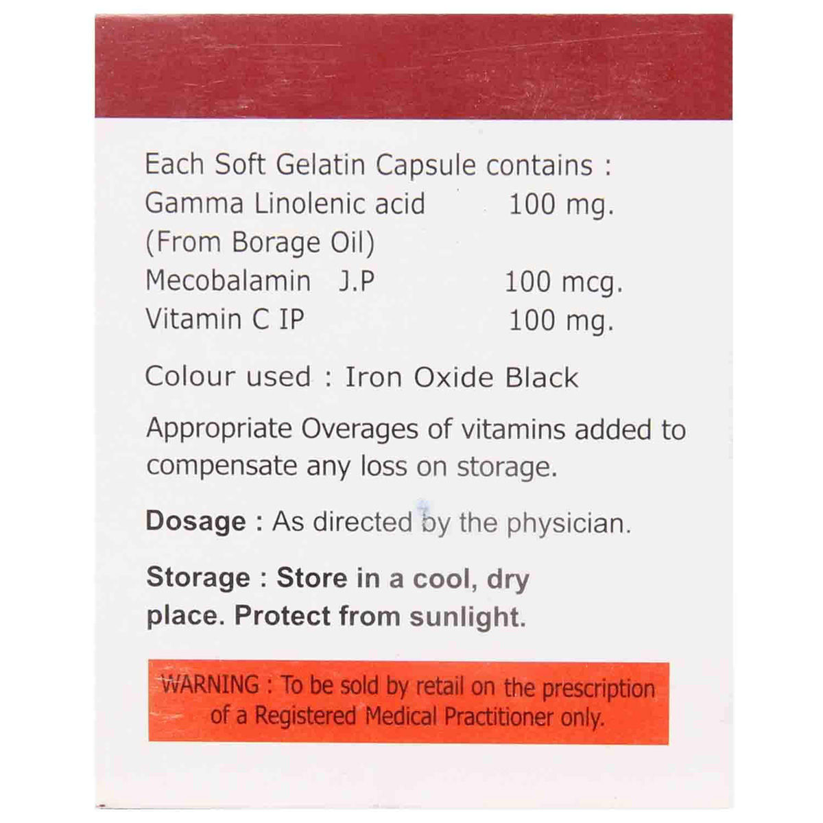 Mecgla Capsule 10's Price, Uses, Side Effects, Composition - Apollo ...