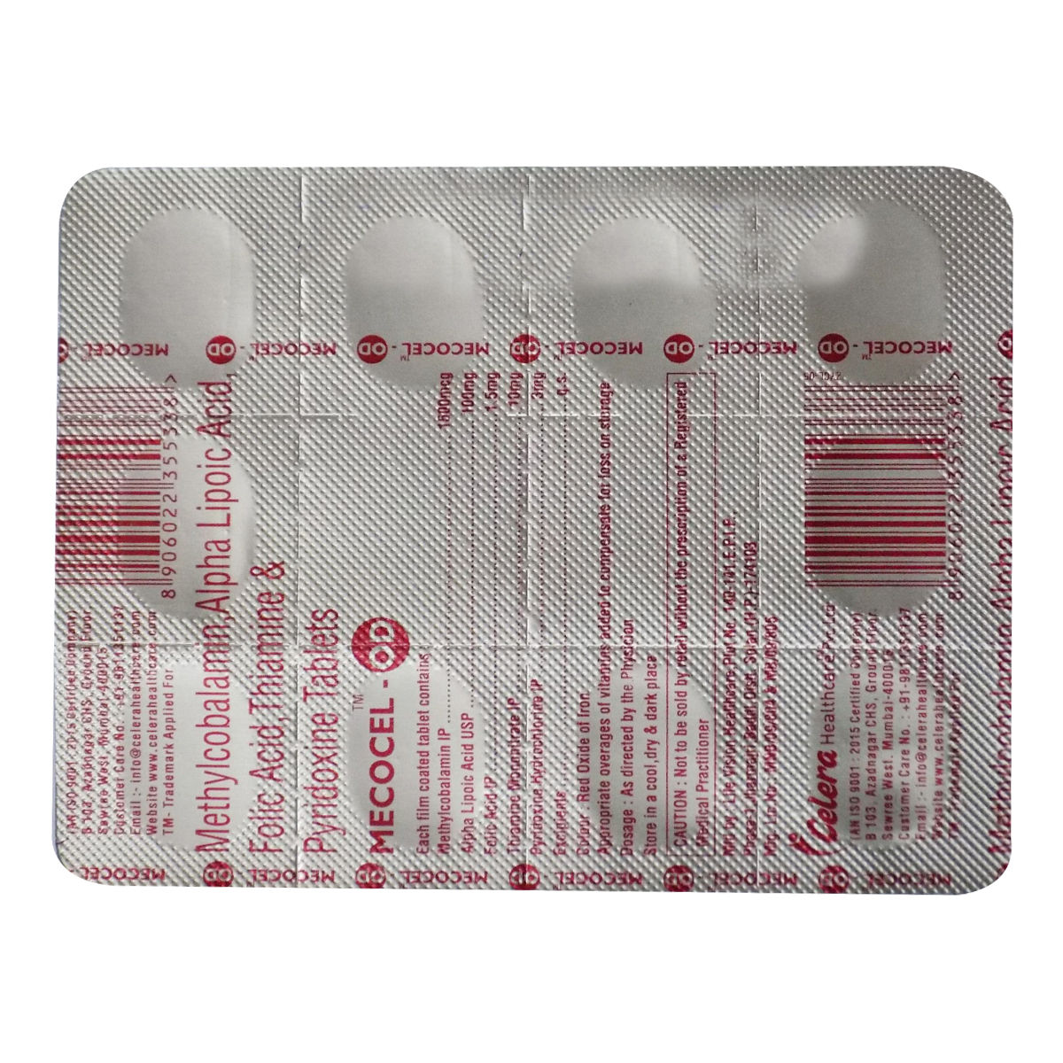Mecocel-OD Tablet | Uses, Side Effects, Price | Apollo Pharmacy