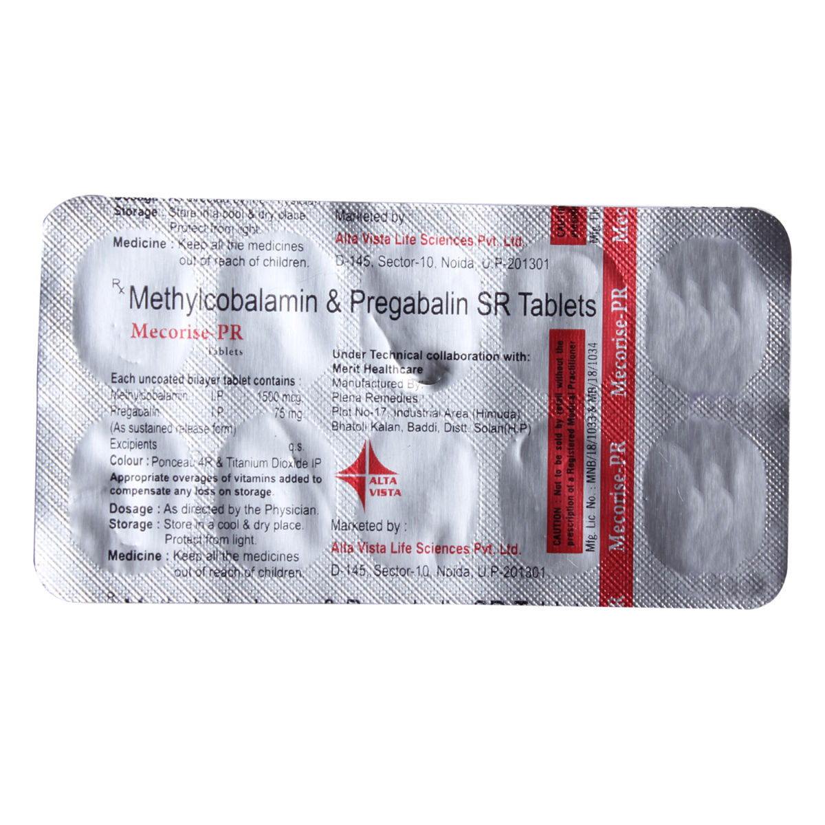 Mecorise-PR Tablet 10's Price, Uses, Side Effects, Composition - Apollo ...