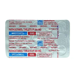 Medomol 500 mg Tablet | Uses, Side Effects, Price | Apollo Pharmacy