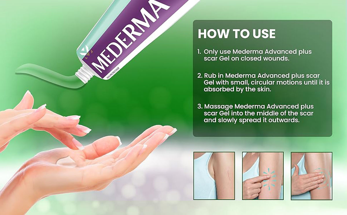 Buy Mederma Advanced Plus Scar Gel 5 gm | 19 Minutes Delivery | Apollo ...