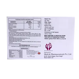 Buy Mednocal Tablet | 19 Minutes Delivery | Apollo Pharmacy