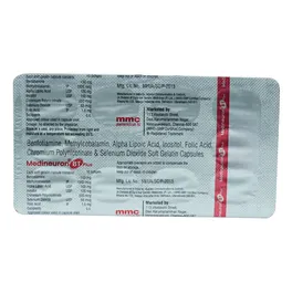 Medineuron BT Plus Softgel Capsule | Uses, Side Effects, Price | Apollo ...