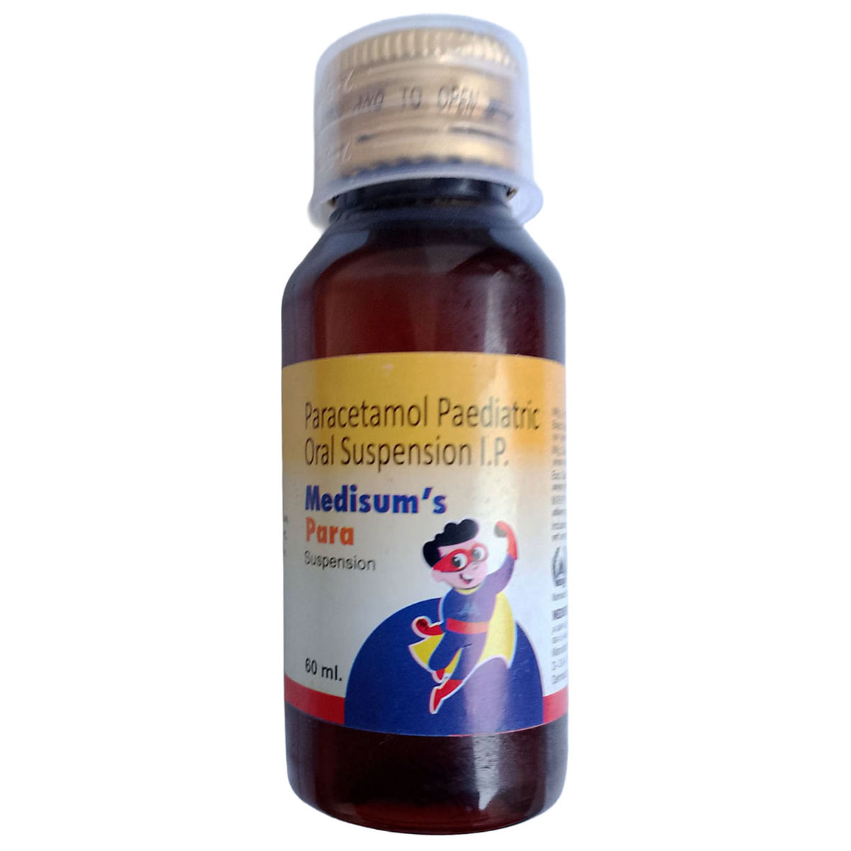 Buy Medisum's Para Paediatric Oral Suspension 60 ml | 19 Minutes ...