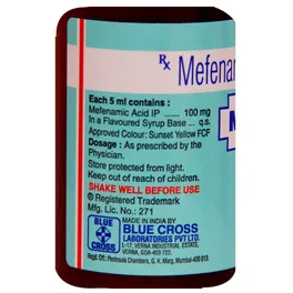 Buy Meftal P Delicious Mango Flavour Suspension online | Uses, Side ...