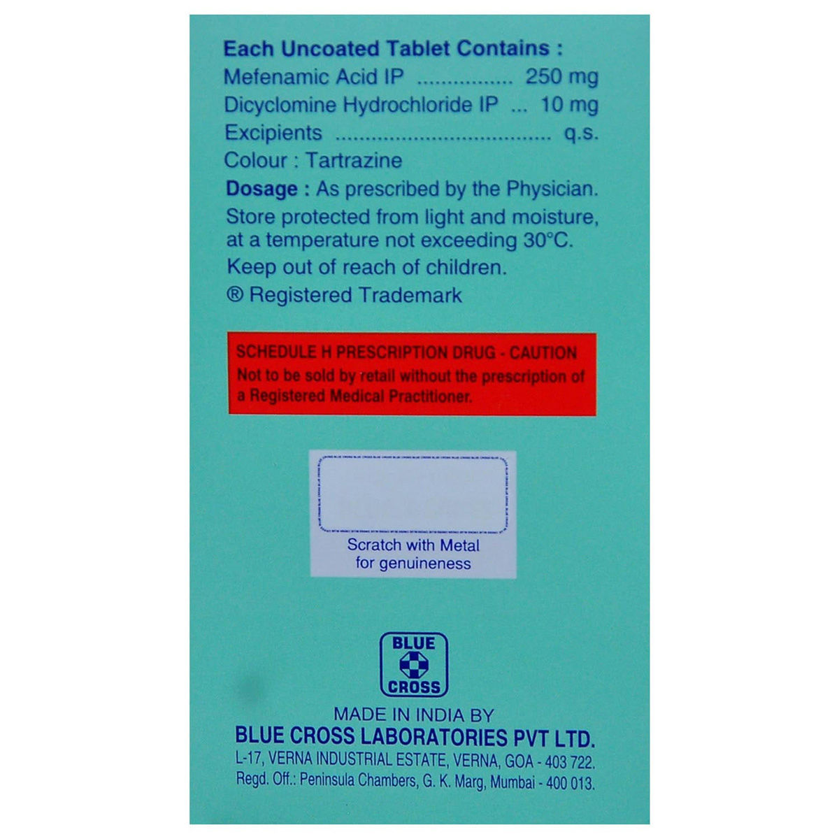 Meftal-Spas Tablet | Uses, Side Effects, Price | Apollo Pharmacy