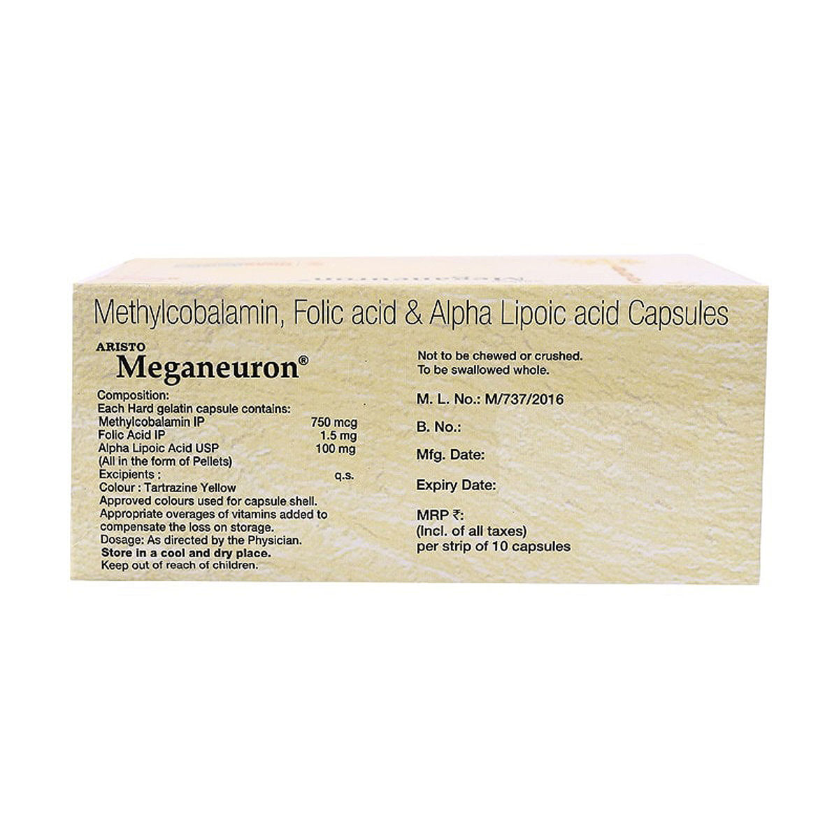 Meganeuron Capsule | Uses, Side Effects, Price | Apollo Pharmacy