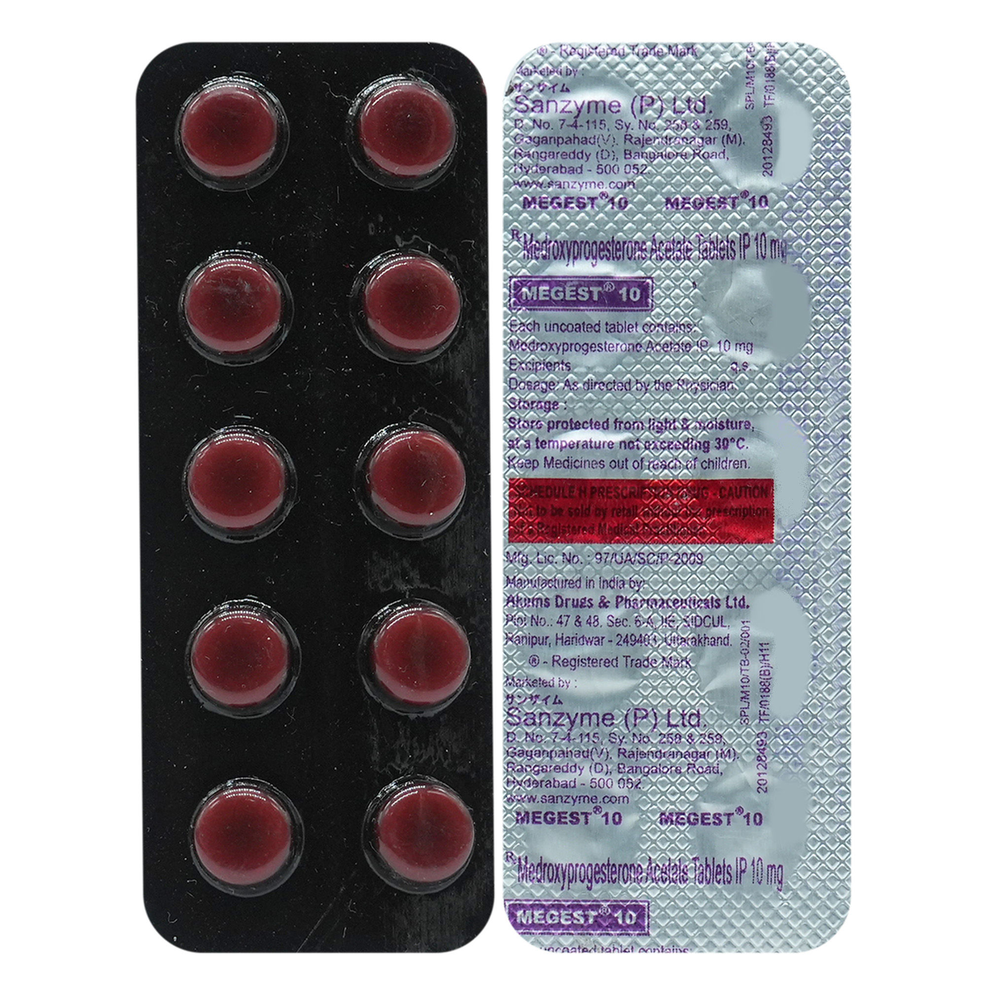 MEGEST 10MG TABLET | Uses, Side Effects, Price | Apollo Pharmacy