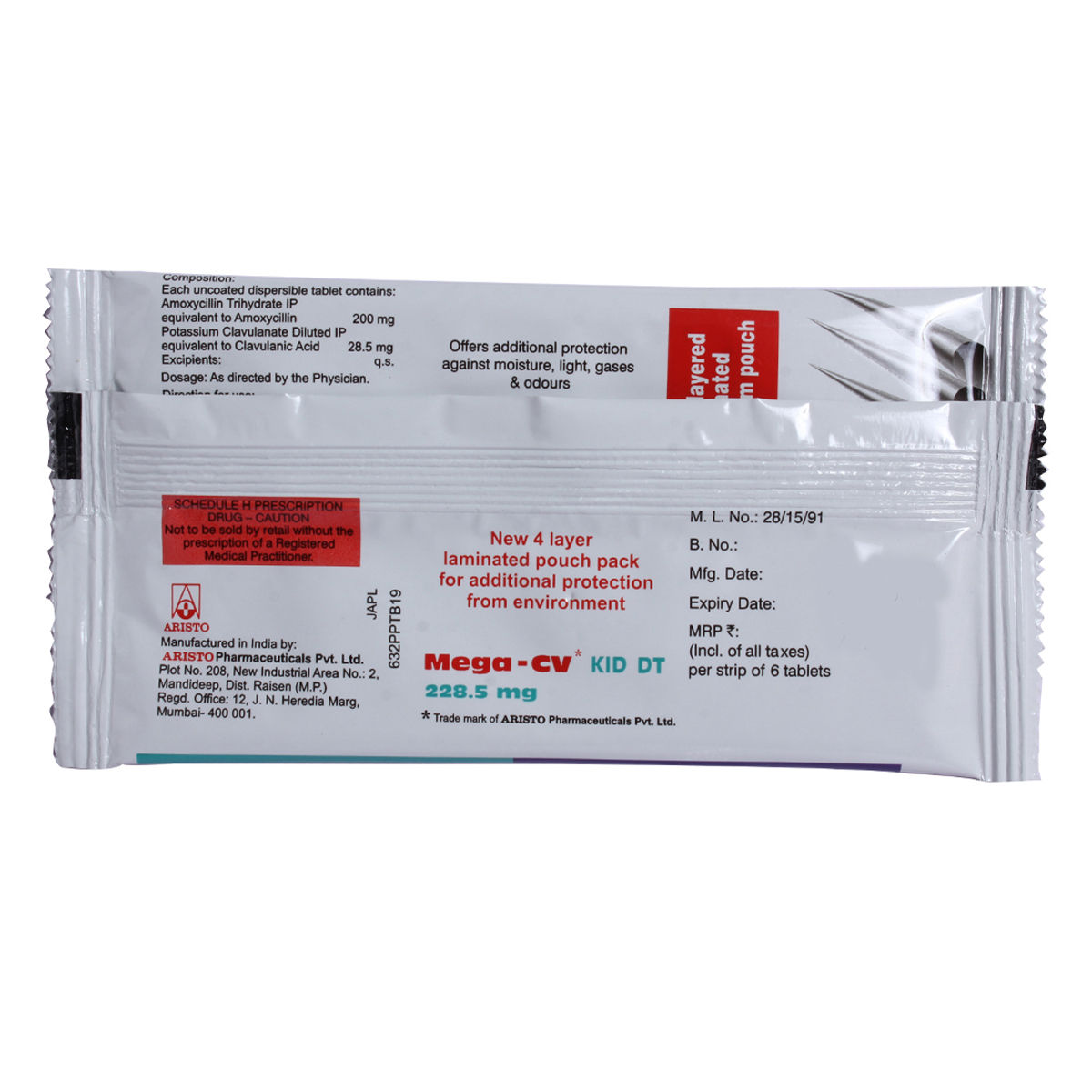 Mega Cv Dt Tablet 6's Price, Uses, Side Effects, Composition - Apollo ...