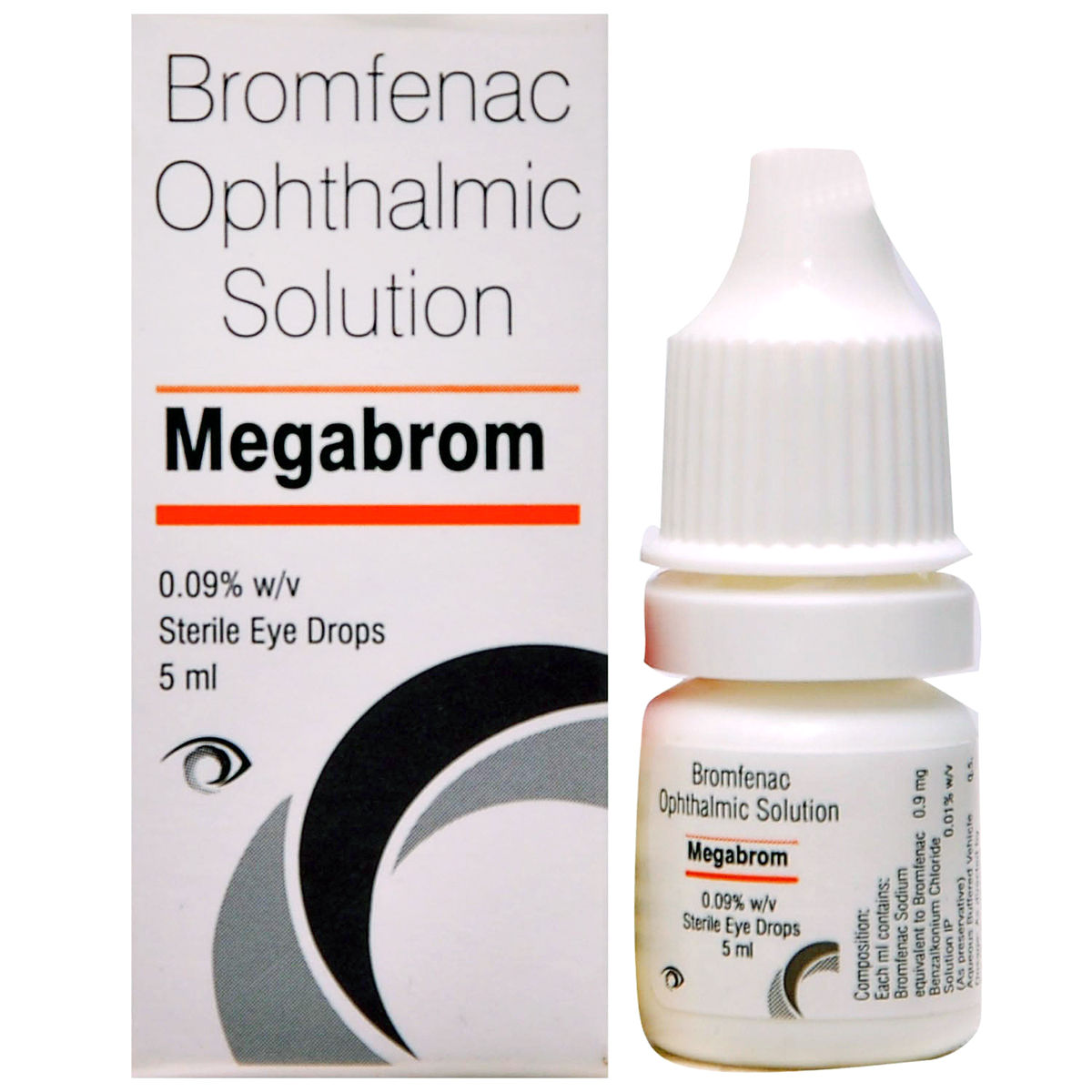 Megabrom Eye Drops 5 ml | Uses, Side Effects, Price | Apollo Pharmacy