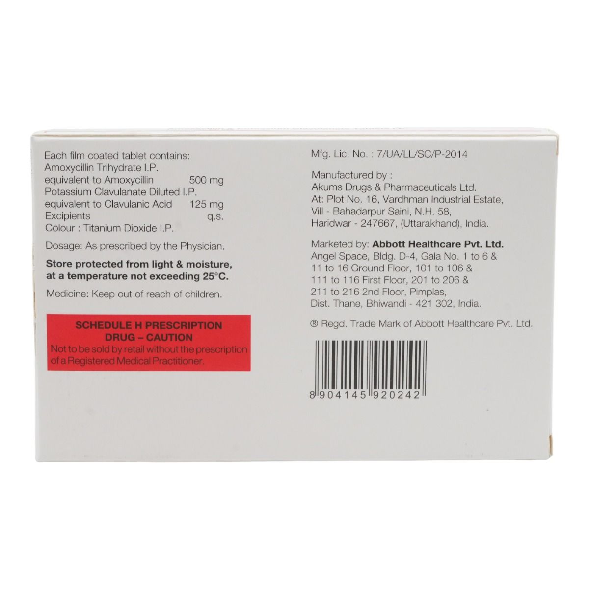 Megamox-CV 625 mg Tablet | Uses, Side Effects, Price | Apollo Pharmacy