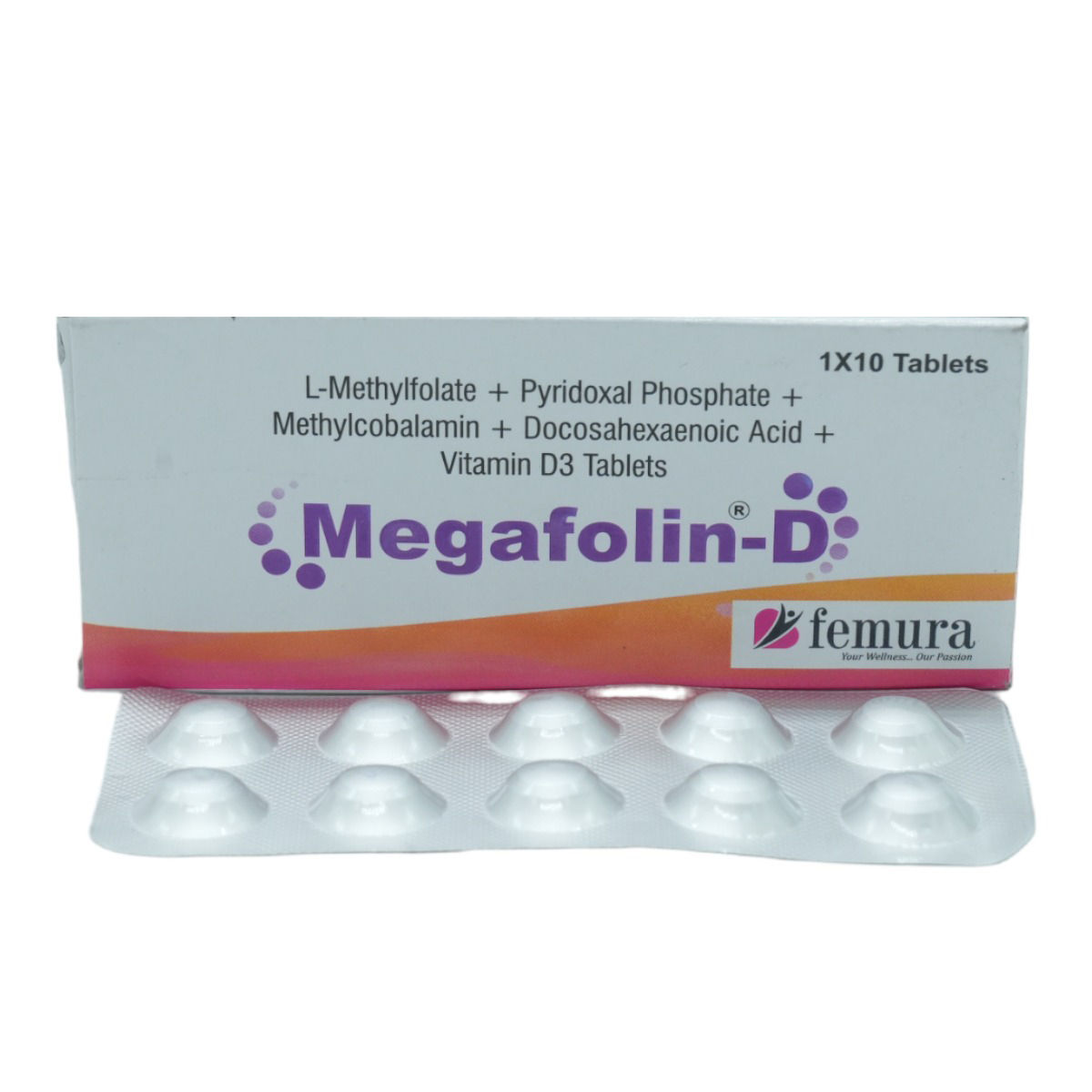 Megafolin D Tablet 10's Price, Uses, Side Effects, Composition - Apollo ...