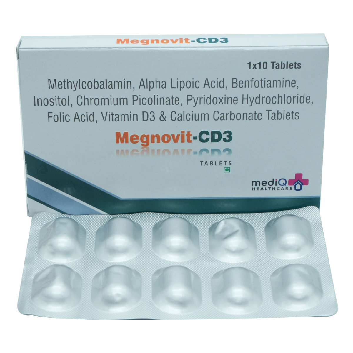 Megnovit CD3 Tablet 10's Price, Uses, Side Effects, Composition ...