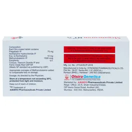 Meganeuron NT+ 75 Tablet | Uses, Side Effects, Price | Apollo Pharmacy