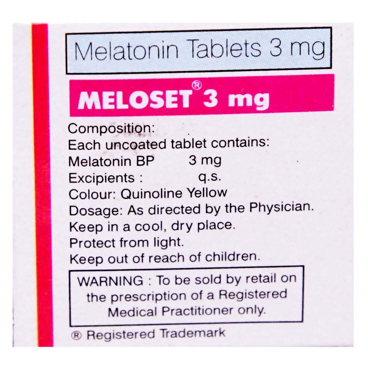 Meloset Tablet 10's Price, Uses, Side Effects, Composition - Apollo Pharmacy