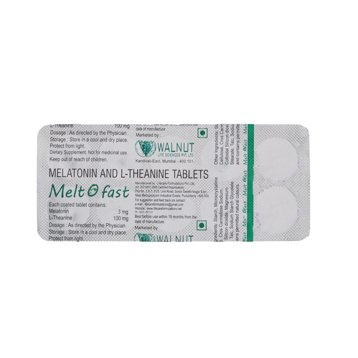 Meltofast Tablet | Uses, Side Effects, Price | Apollo Pharmacy