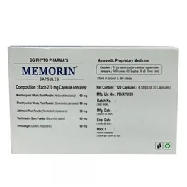 Memorin Capsules | Uses, Side Effects, Price | Apollo Pharmacy