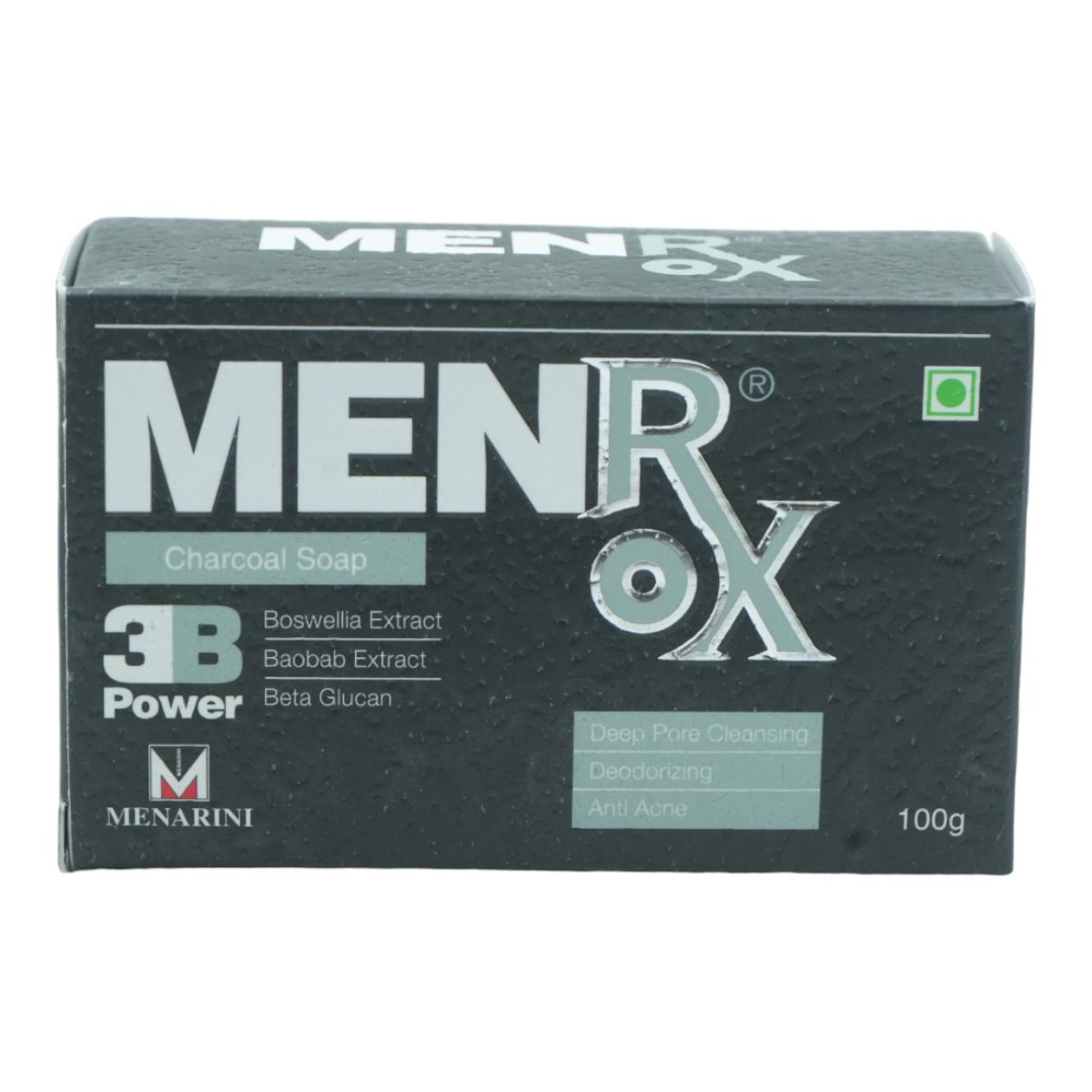 Menrox Charcoal Soap 100gm Price, Uses, Side Effects, Composition ...