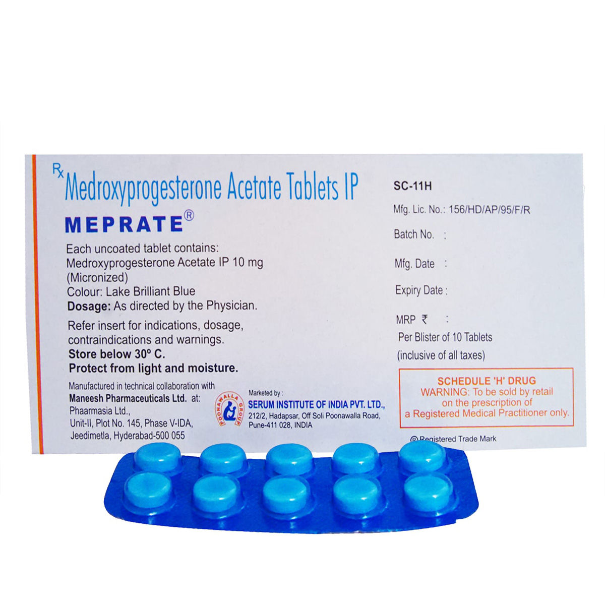 Meprate Tablet | Uses, Side Effects, Price | Apollo Pharmacy