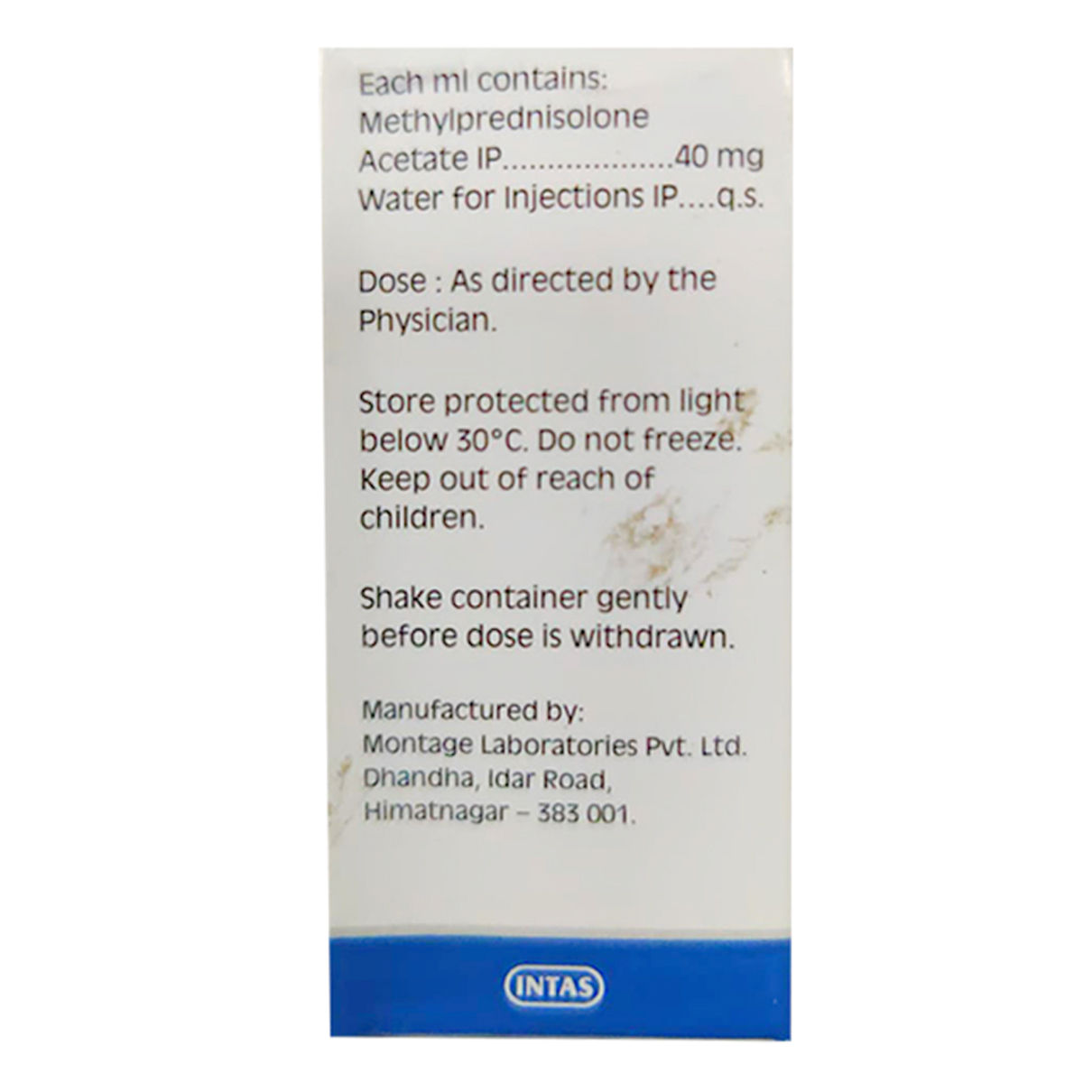 Mepresso-D 40 mg Injection 2 ml Price, Uses, Side Effects, Composition ...