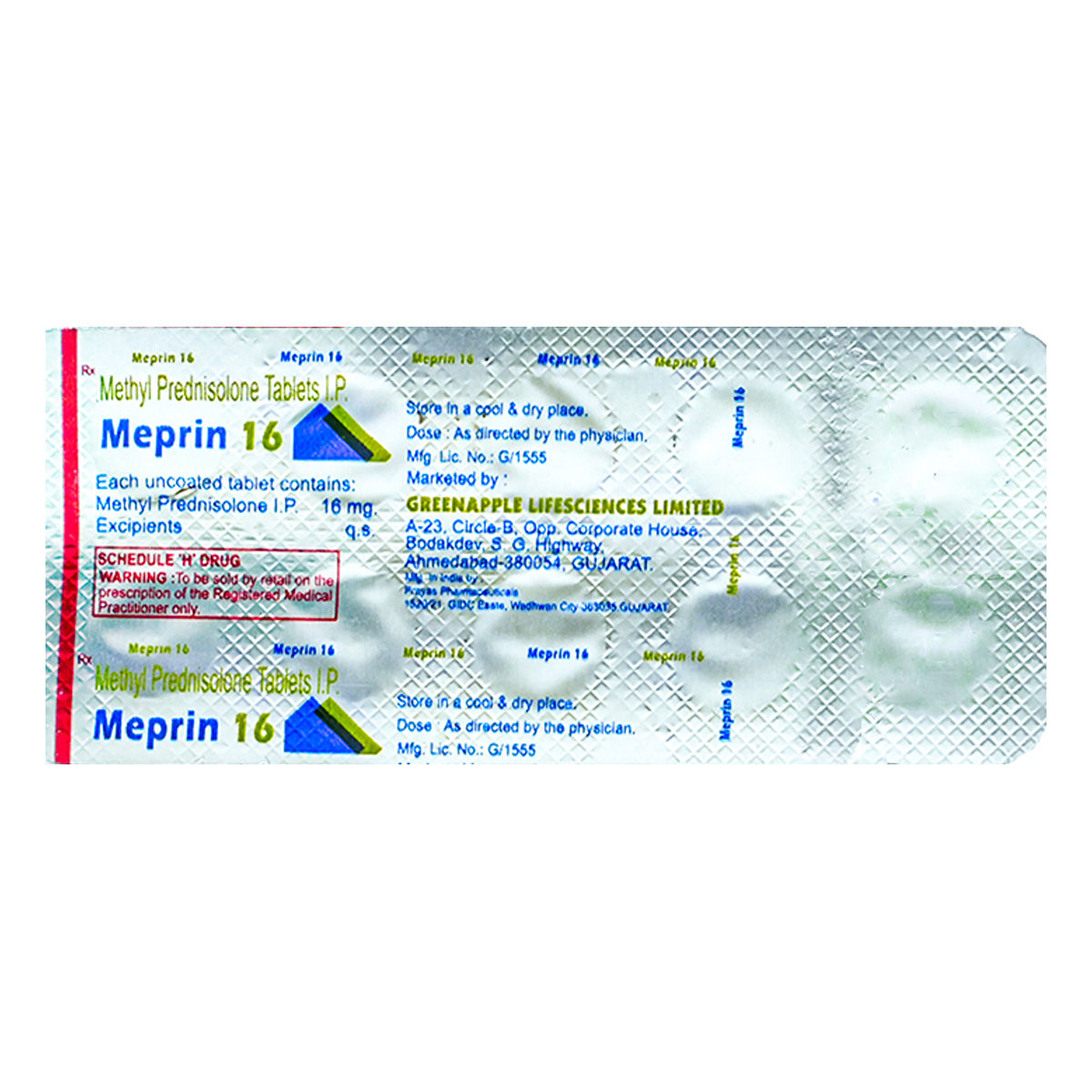 Meprin 16 Tablet | Uses, Side Effects, Price | Apollo Pharmacy