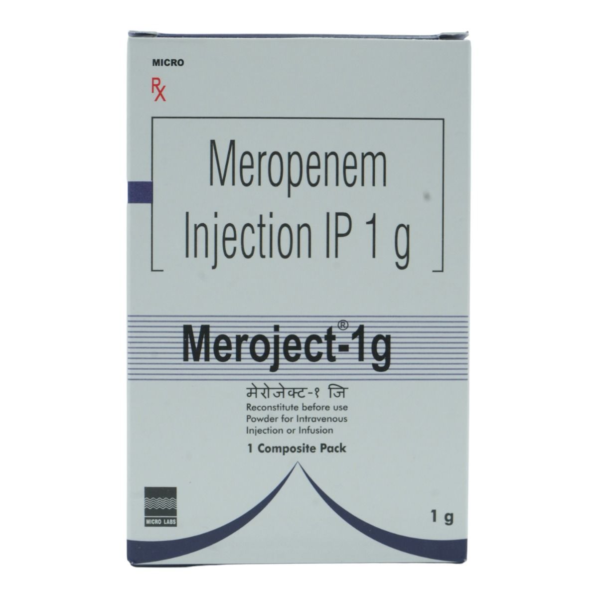 Meroject-1Gm Inj | Uses, Side Effects, Price | Apollo Pharmacy