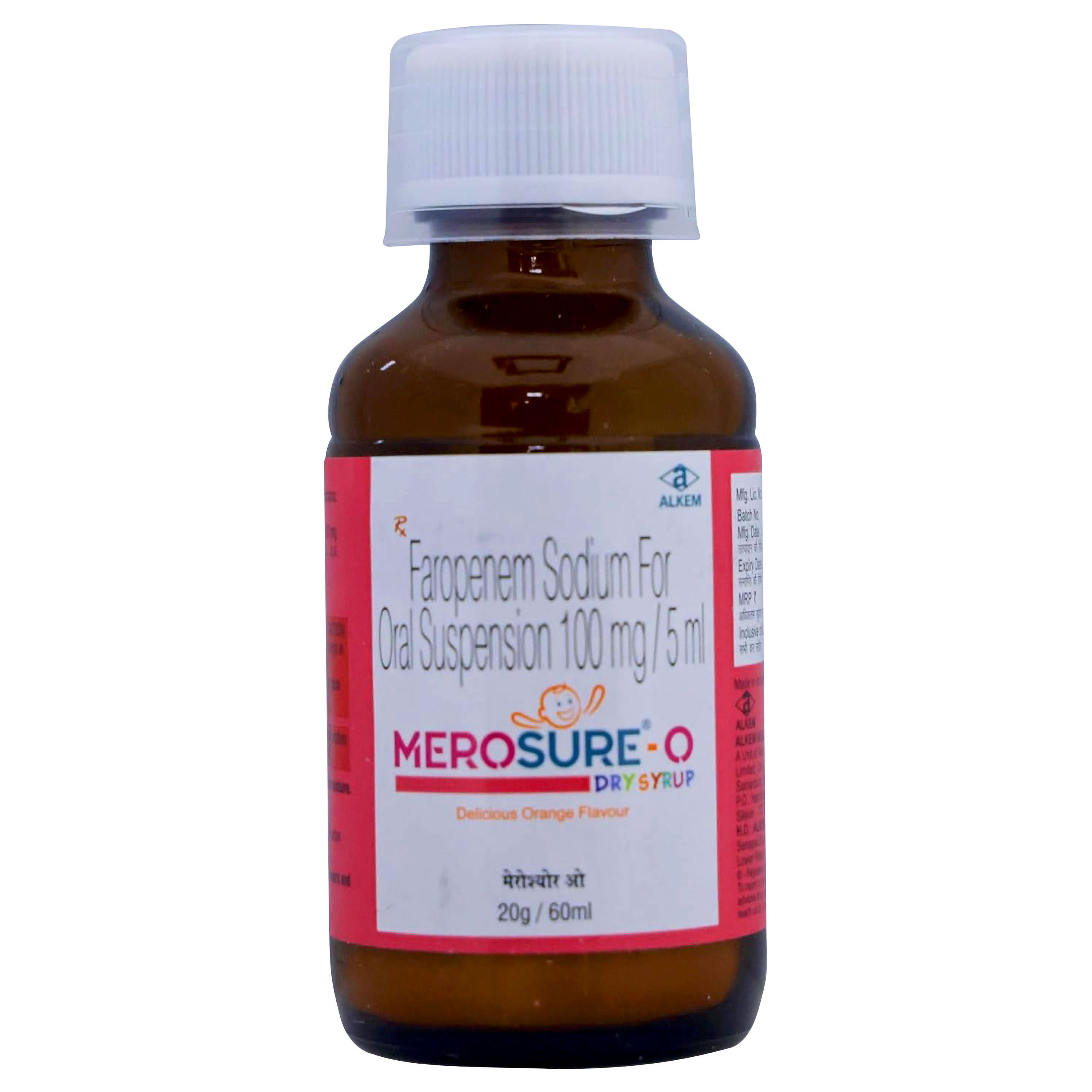 Merosure-O Orange Flavour Dry Syrup | Uses, Side Effects, Price ...