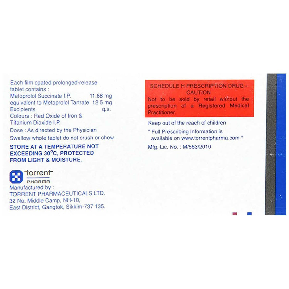 Metocard XL 12.5 Tablet 10's Price, Uses, Side Effects, Composition ...