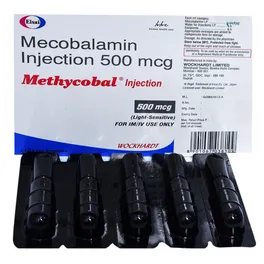 Methycobal 500 MCG Injection 5 x 1 ml | Uses, Side Effects, Price ...