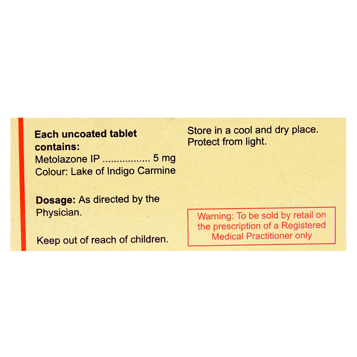 Metoz 5 Tablet 10's Price, Uses, Side Effects, Composition - Apollo ...