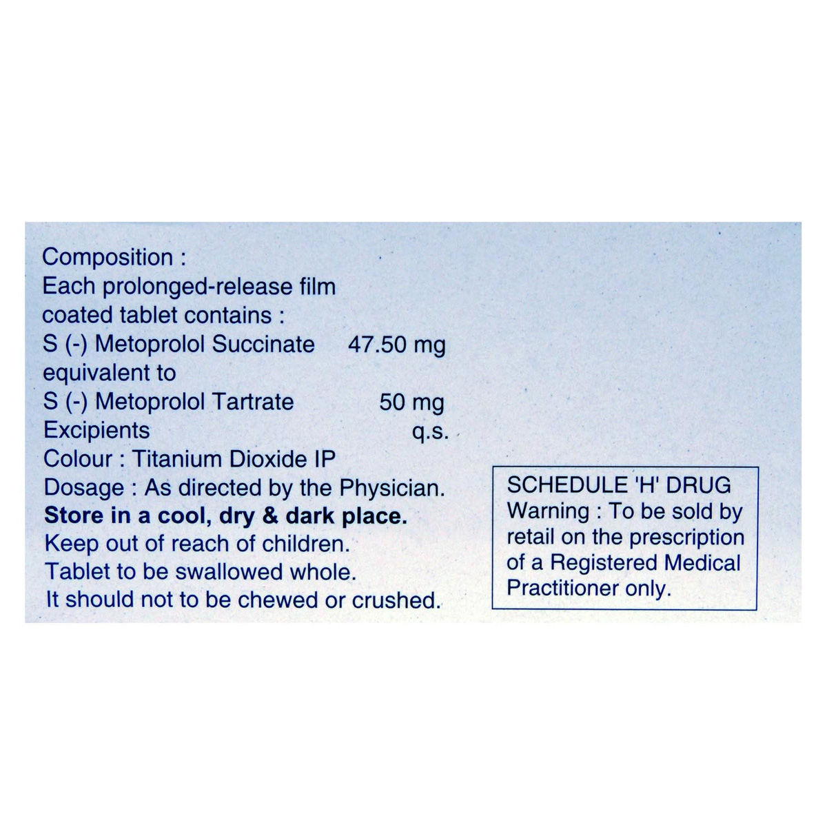 Metpure-XL 50 Tablet 10's Price, Uses, Side Effects, Composition ...
