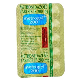 Metrogyl 200 Tablet | Uses, Side Effects, Price | Apollo Pharmacy