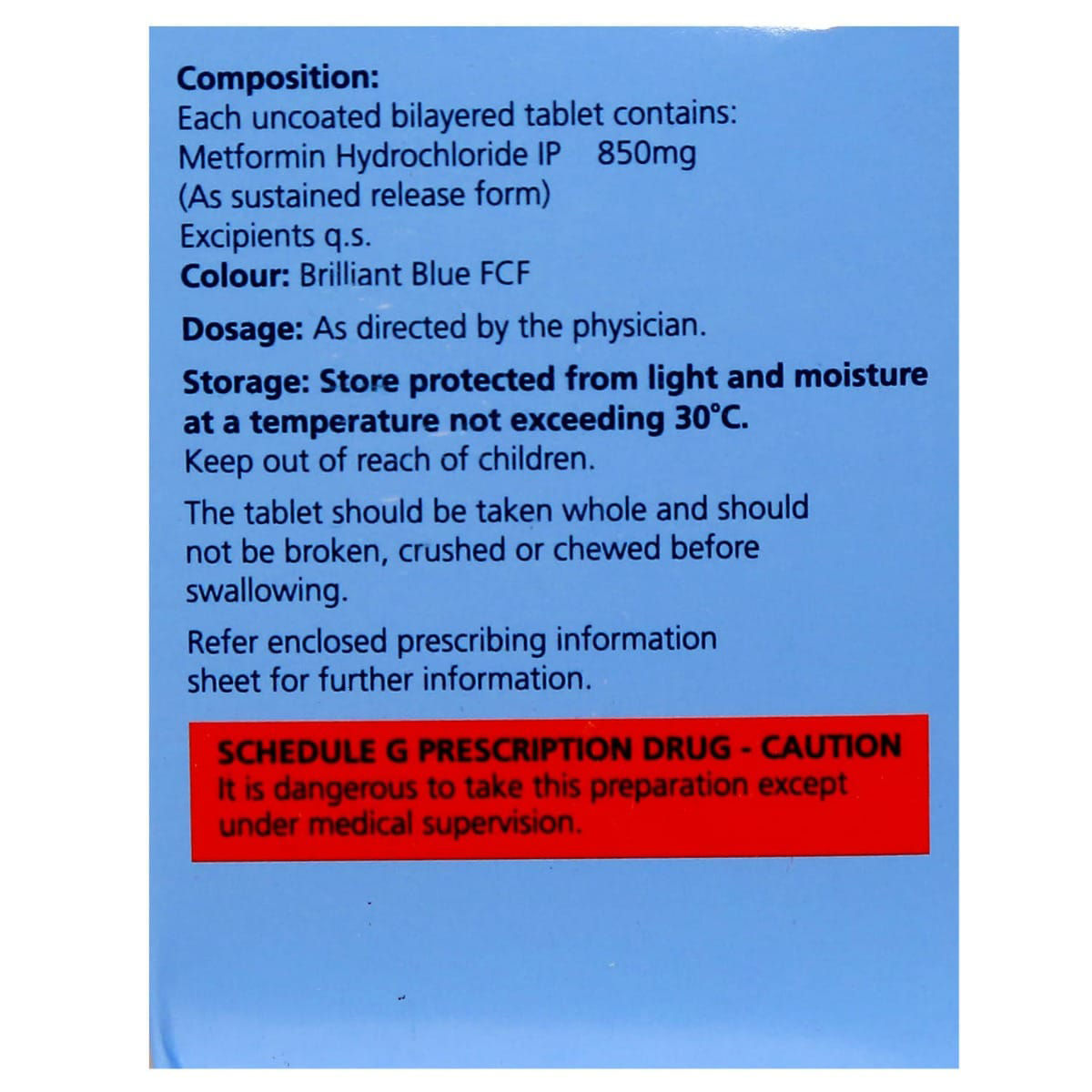 Metadoze-IPR 850 Tablet 10's Price, Uses, Side Effects, Composition ...