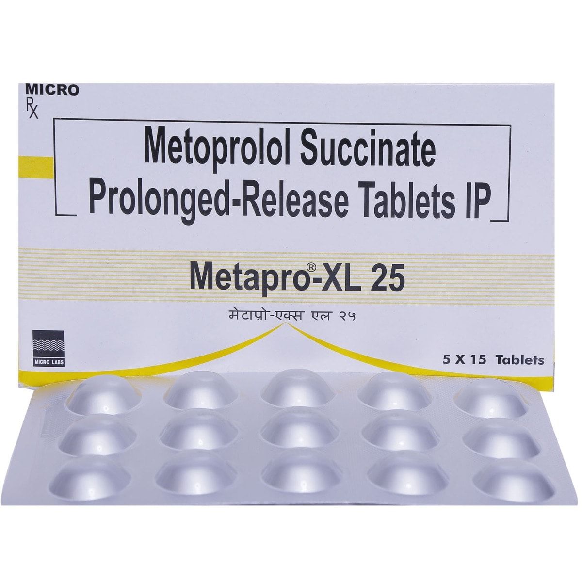 Metapro-XL 25 Tablet 15's Price, Uses, Side Effects, Composition ...