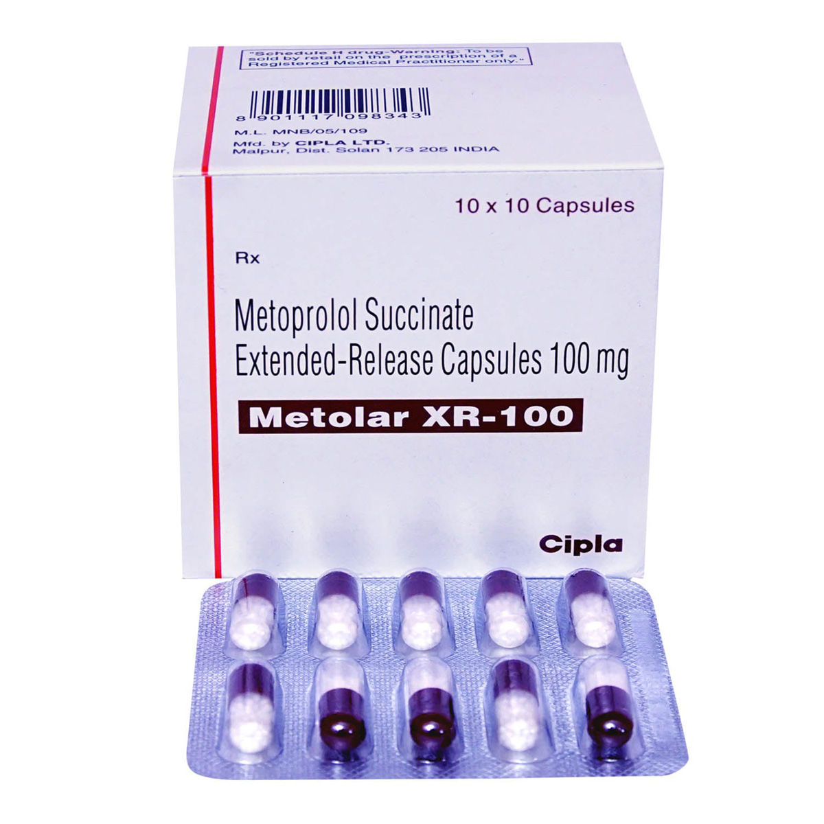 Metolar-XR 100 Capsule | Uses, Side Effects, Price | Apollo Pharmacy