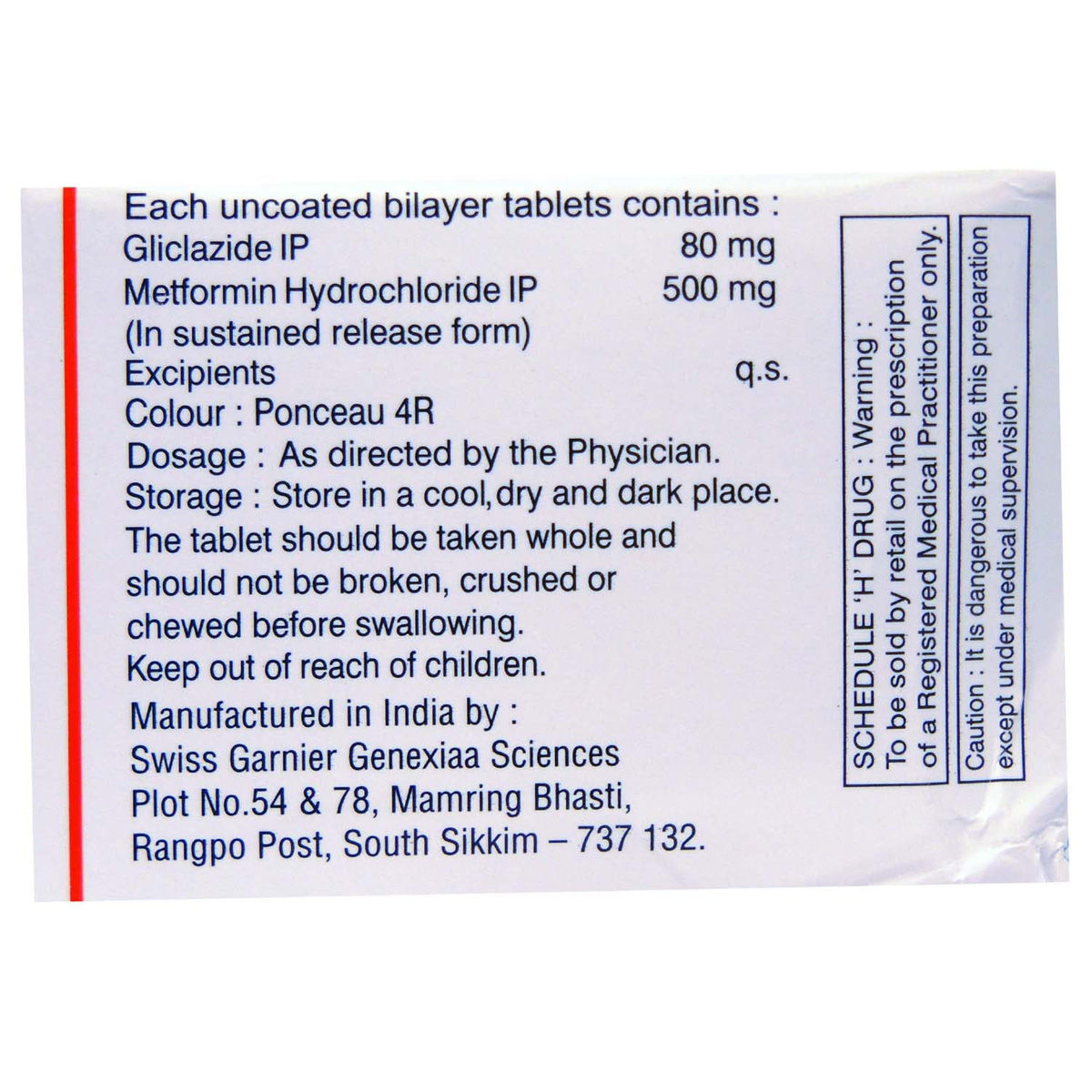 Metazide 80 Tablet 10's Price, Uses, Side Effects, Composition - Apollo ...