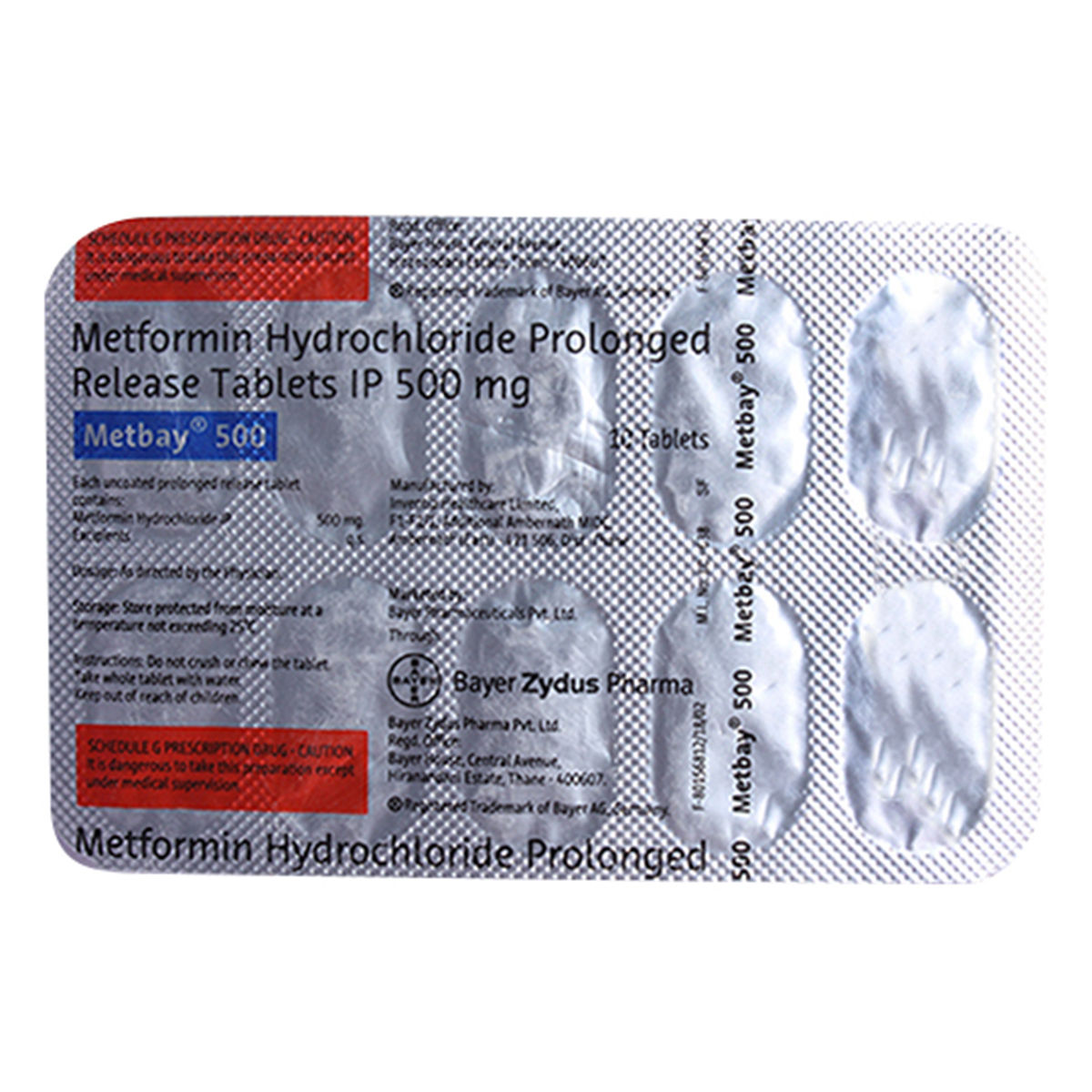 METBAY 500MG TABLET Price, Uses, Side Effects, Composition - Apollo ...