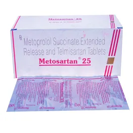 Metosartan 25 Tablet | Uses, Side Effects, Price | Apollo Pharmacy
