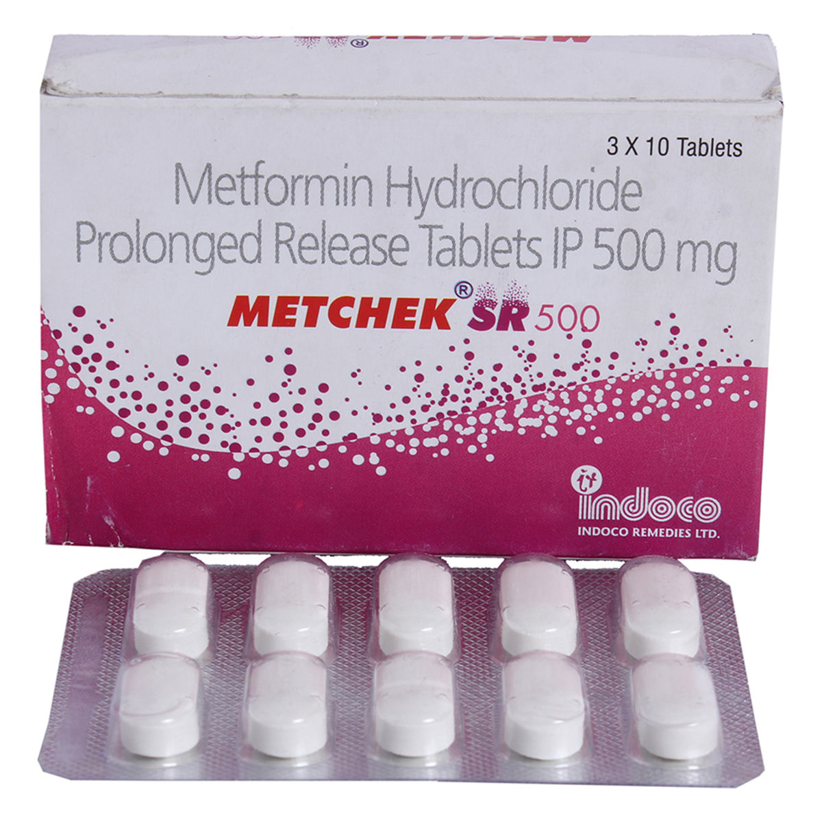 METCHEK SR 500 TABLET 10'S Price, Uses, Side Effects, Composition ...
