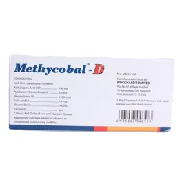 Methycobal D Tablet | Uses, Side Effects, Price | Apollo Pharmacy