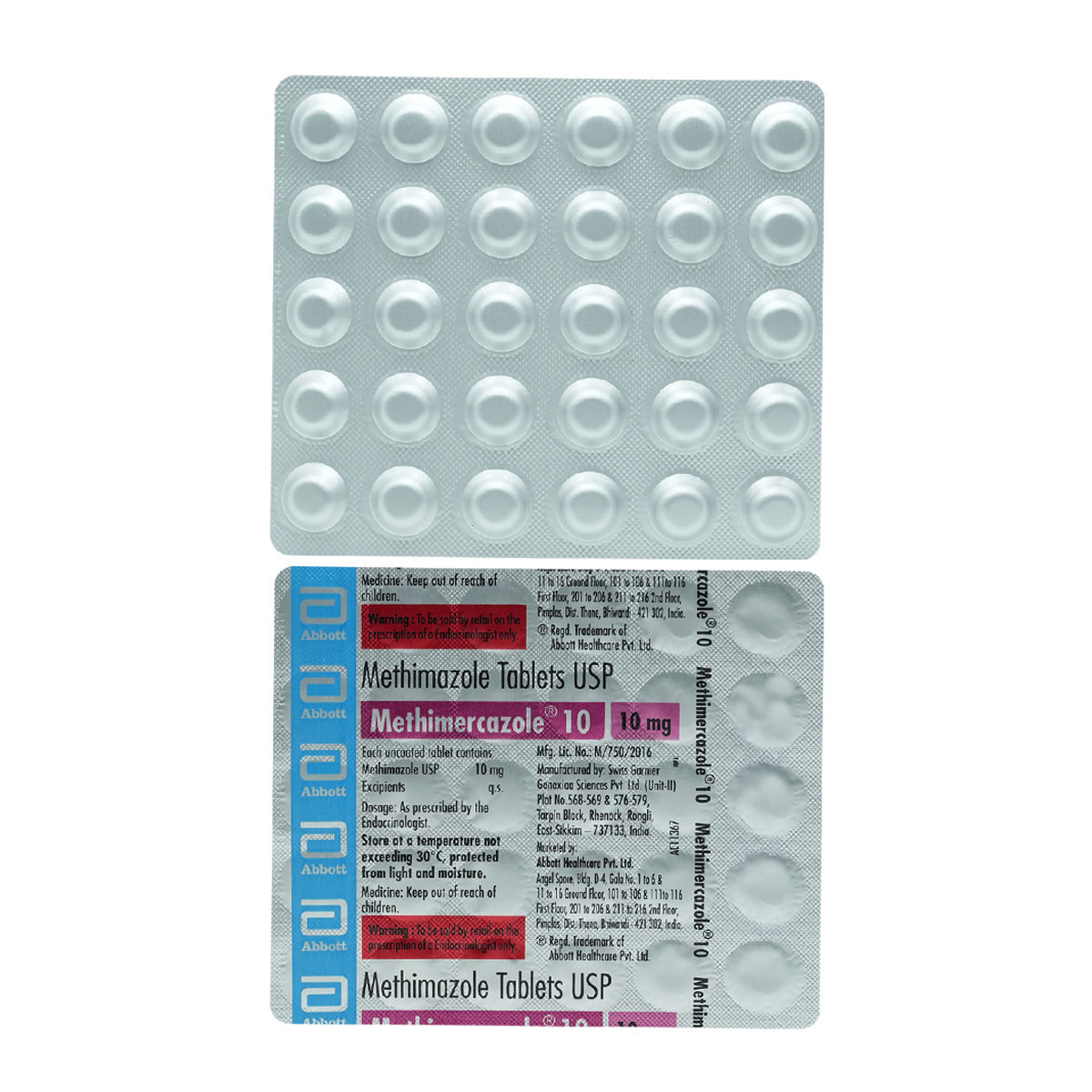 Methimercazole 10 Tablet | Uses, Side Effects, Price | Apollo Pharmacy