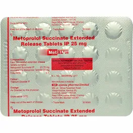 Met XL 25 Tablet | Uses, Side Effects, Price | Apollo Pharmacy