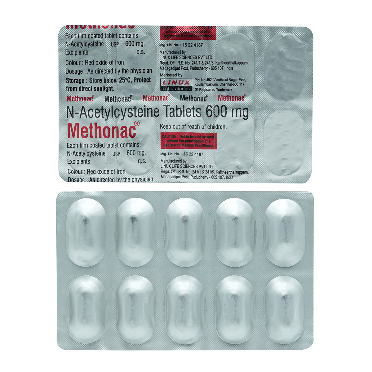 Methonac Tablet 10's Price, Uses, Side Effects, Composition - Apollo ...