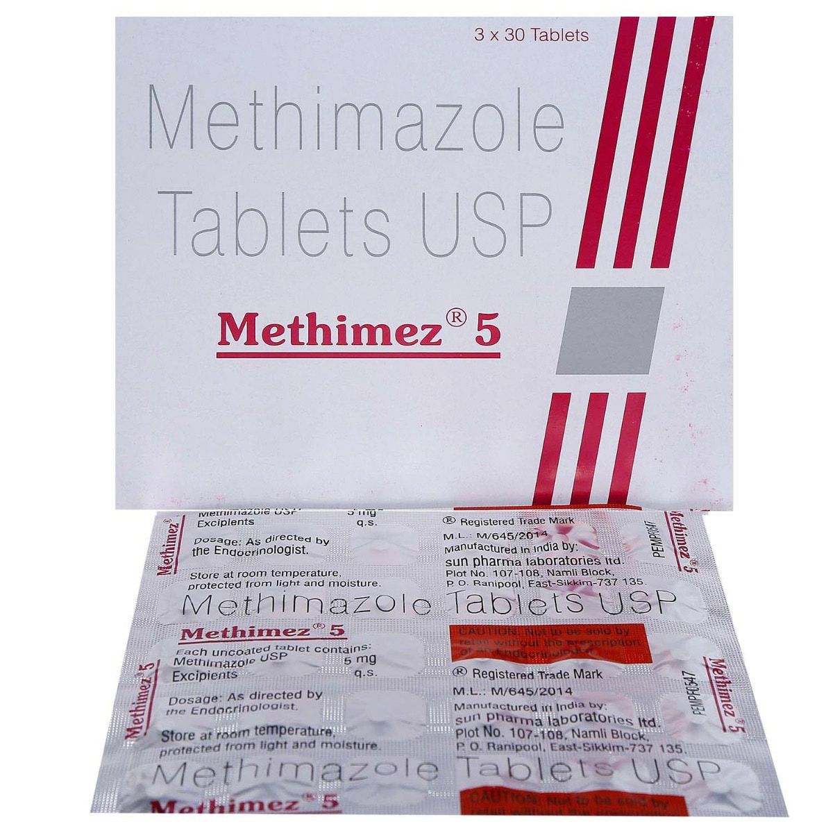 Methimez 5 Tablet 30's Price, Uses, Side Effects, Composition - Apollo ...